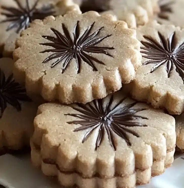 Buttery Espresso Shortbread Cookies with a Bold Coffee Kick