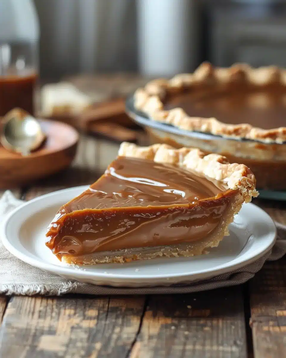 Caramel Pie