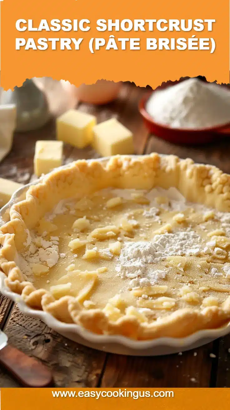 Classic Shortcrust Pastry (Pâte Brisée)