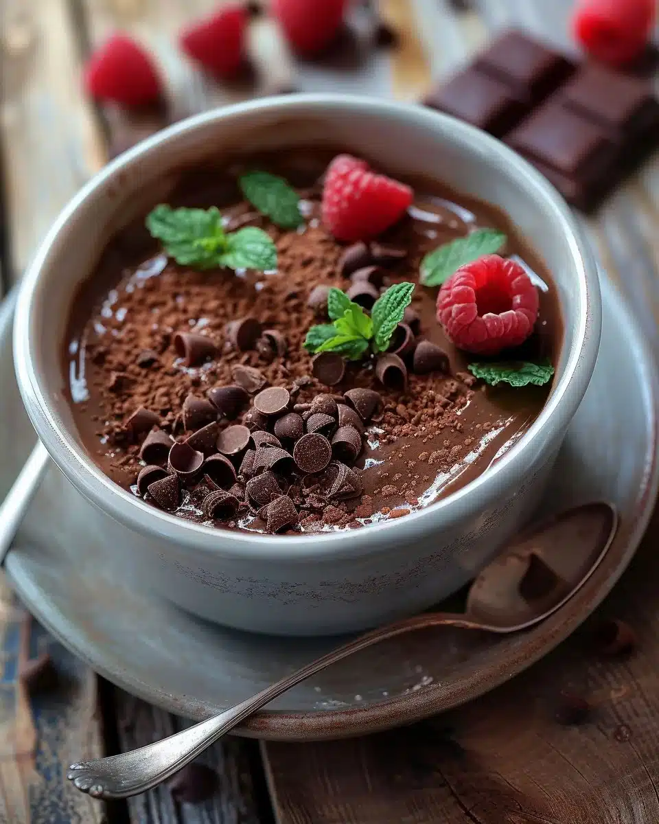 Luxurious Chocolate Pudding